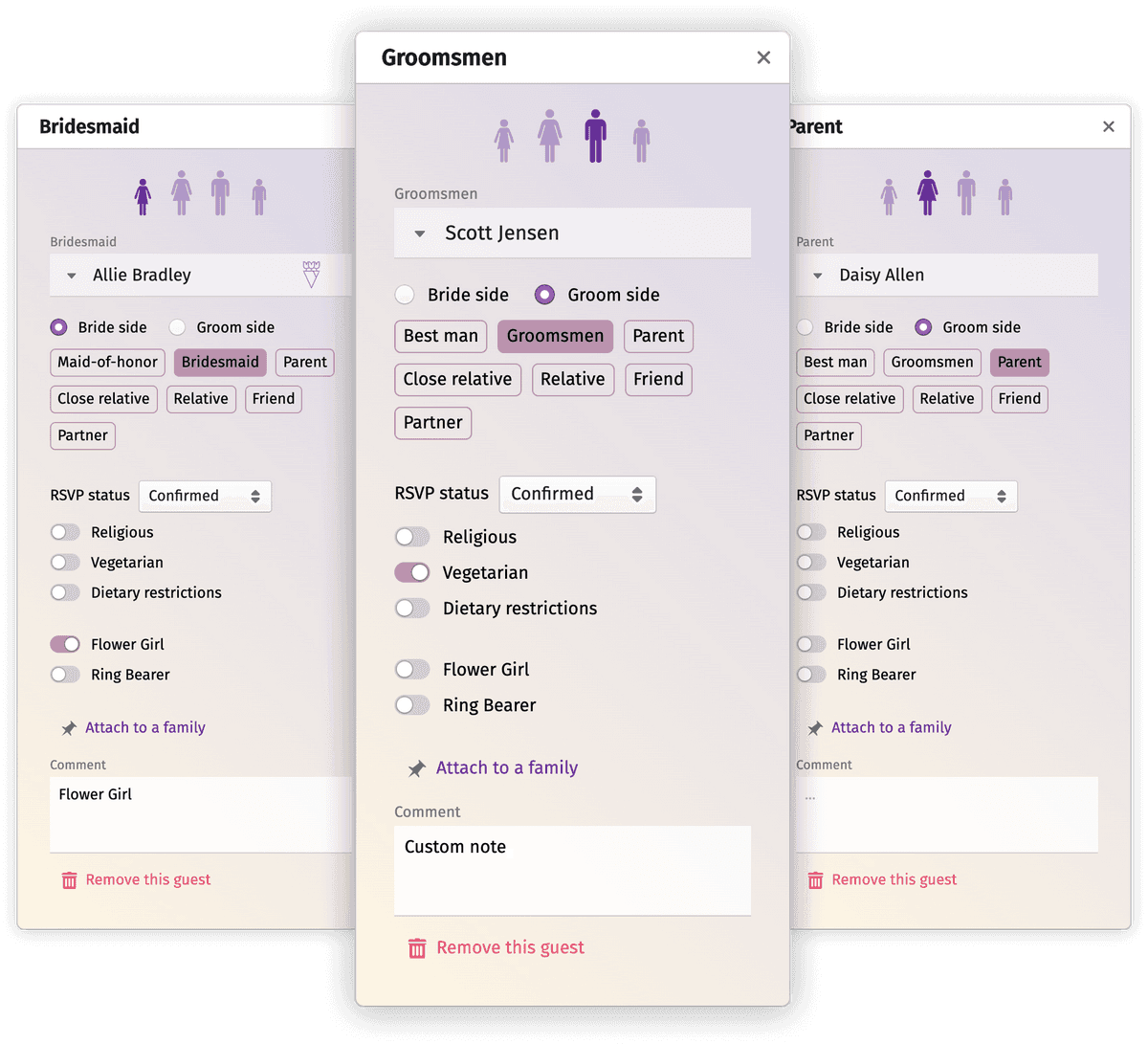 Free Wedding Guest List Template and Manager Tool