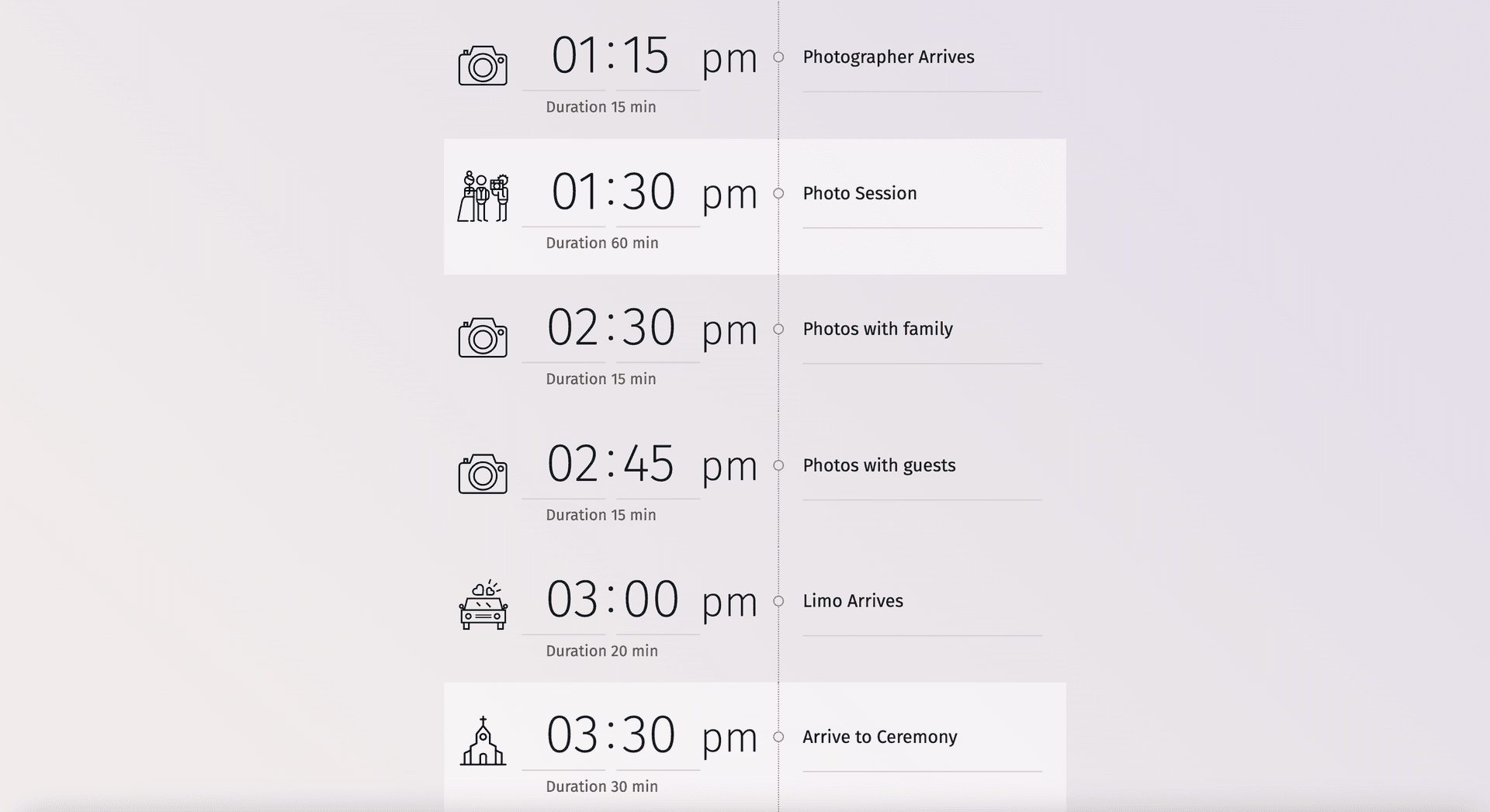 Your Wedding Itinerary: Plan the Perfect Wedding Day Timeline