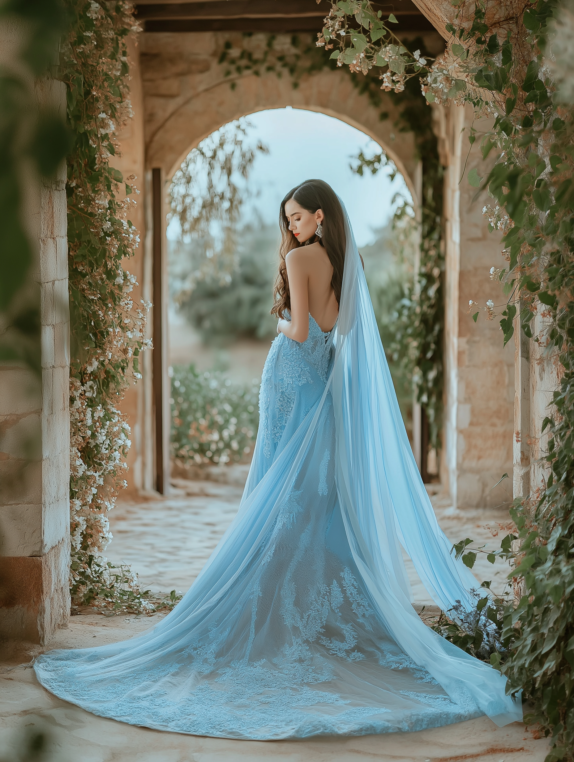 Blue Wedding Dresses: Styling Tips for Embracing This Dreamy Bridal Color