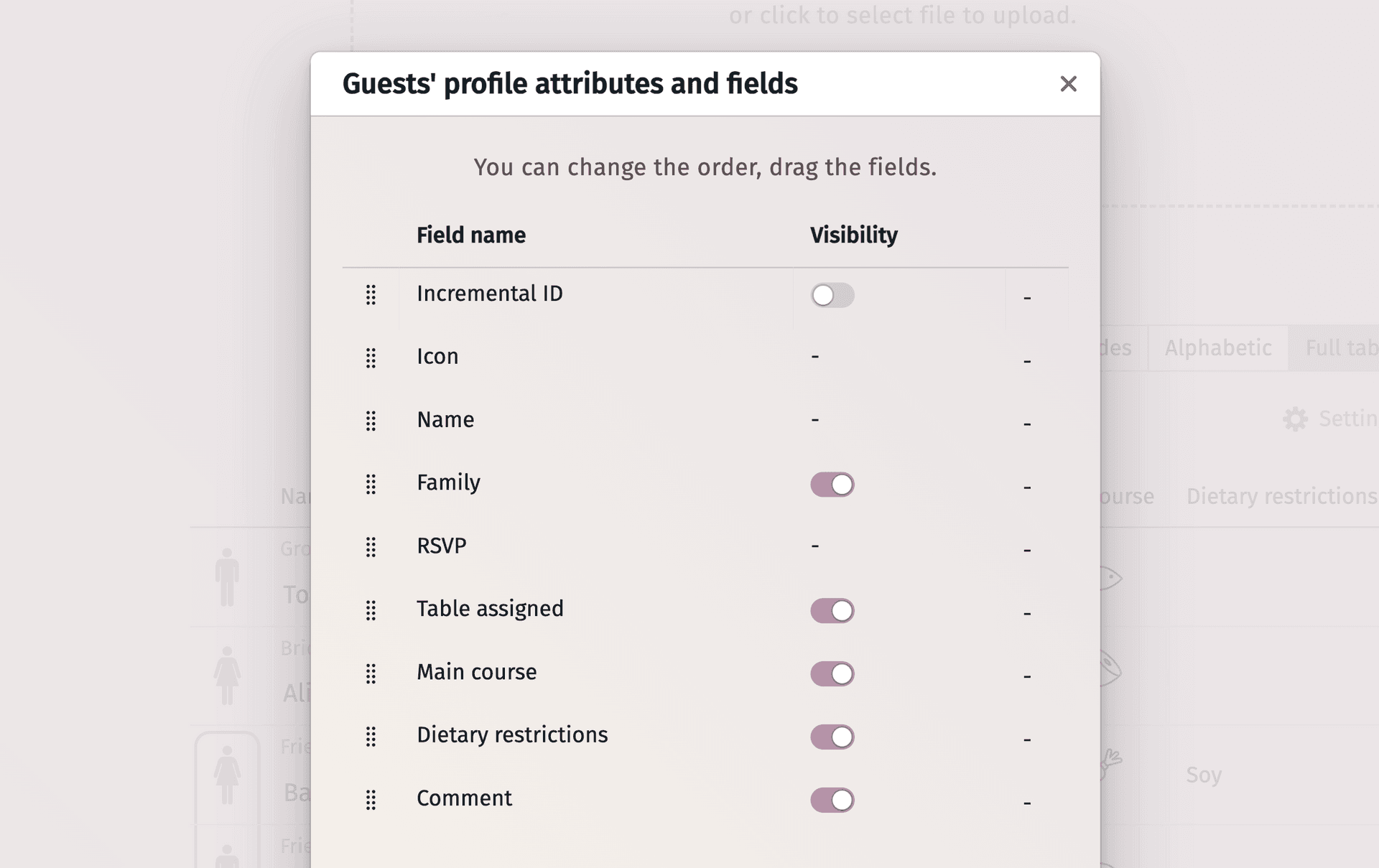 Modèle gratuit de liste d'invités pour un mariage : Organiser les ...