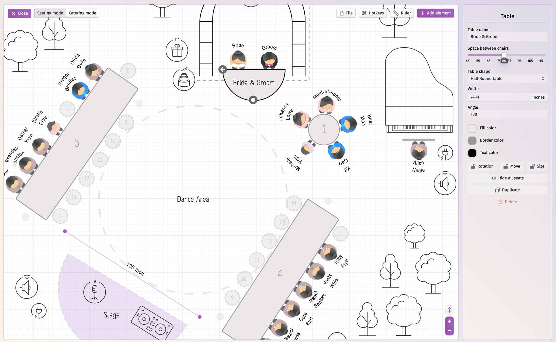 Wedding Seating Chart Board Ideas