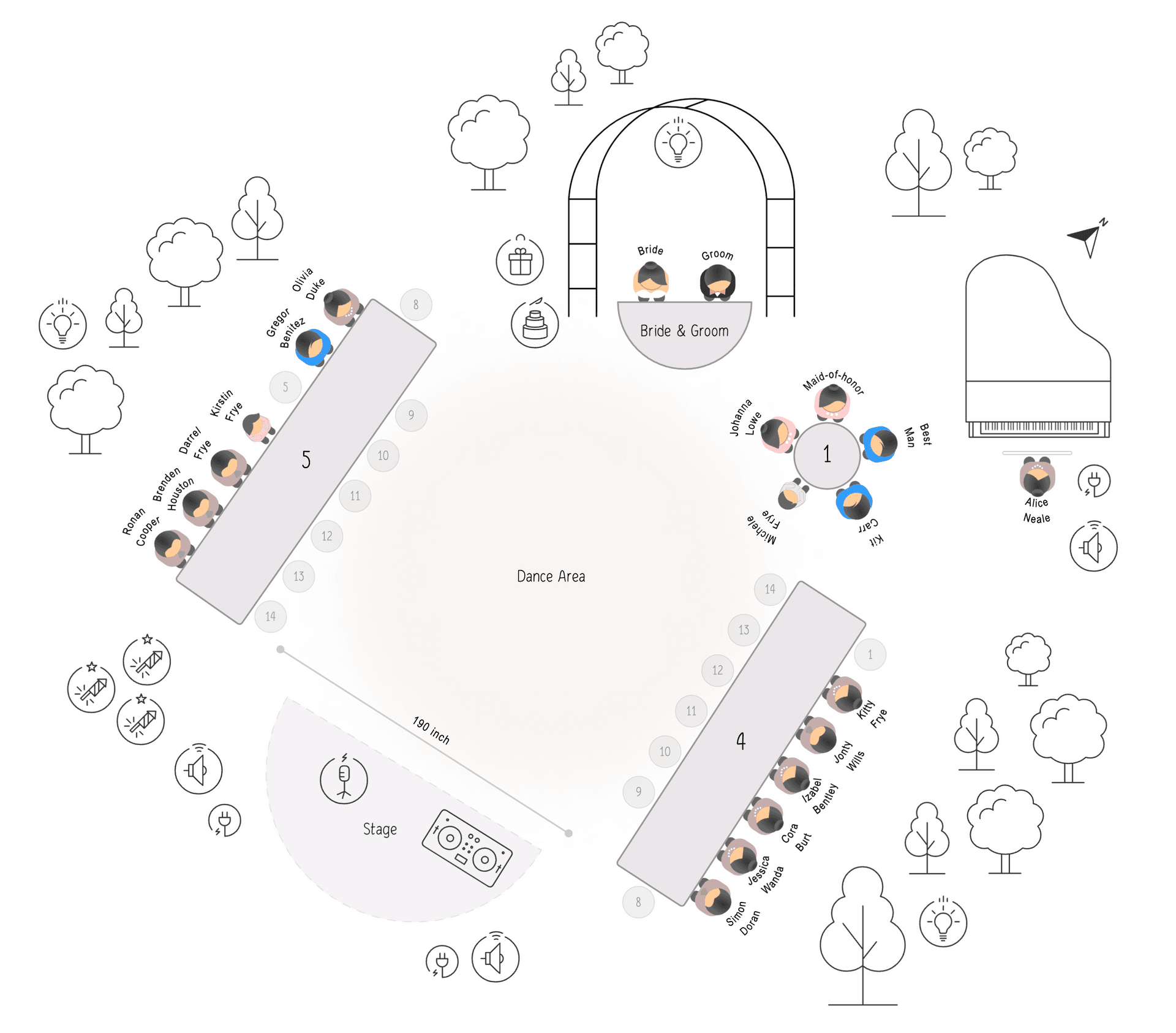 the-best-wedding-seating-chart-ideas
