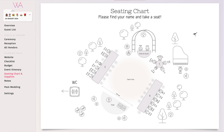 Seating Chart Template