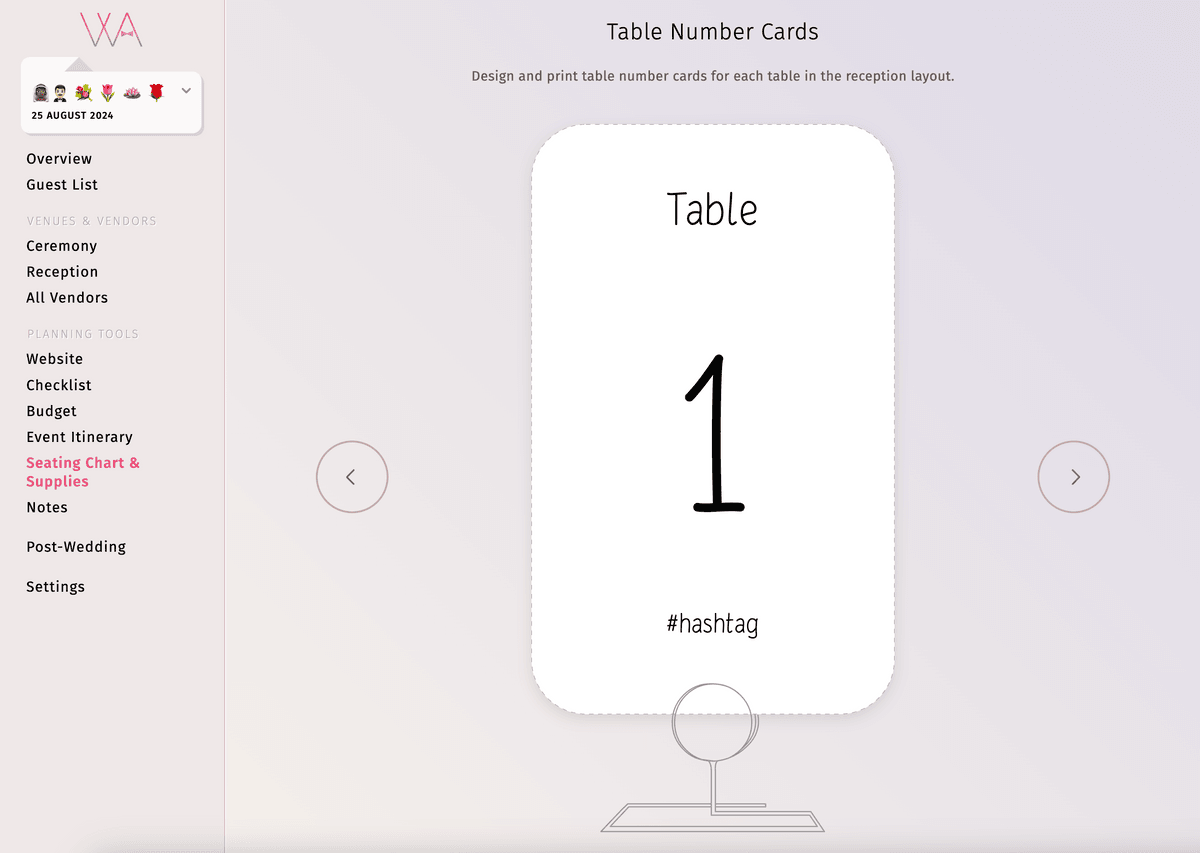 Seating Chart Template