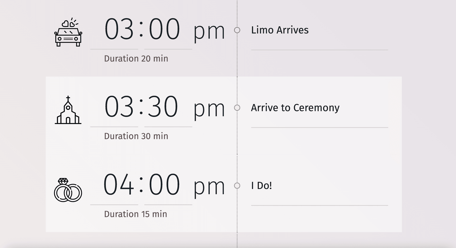 Wedding Ceremony Timeline: How to Order Your I Do's