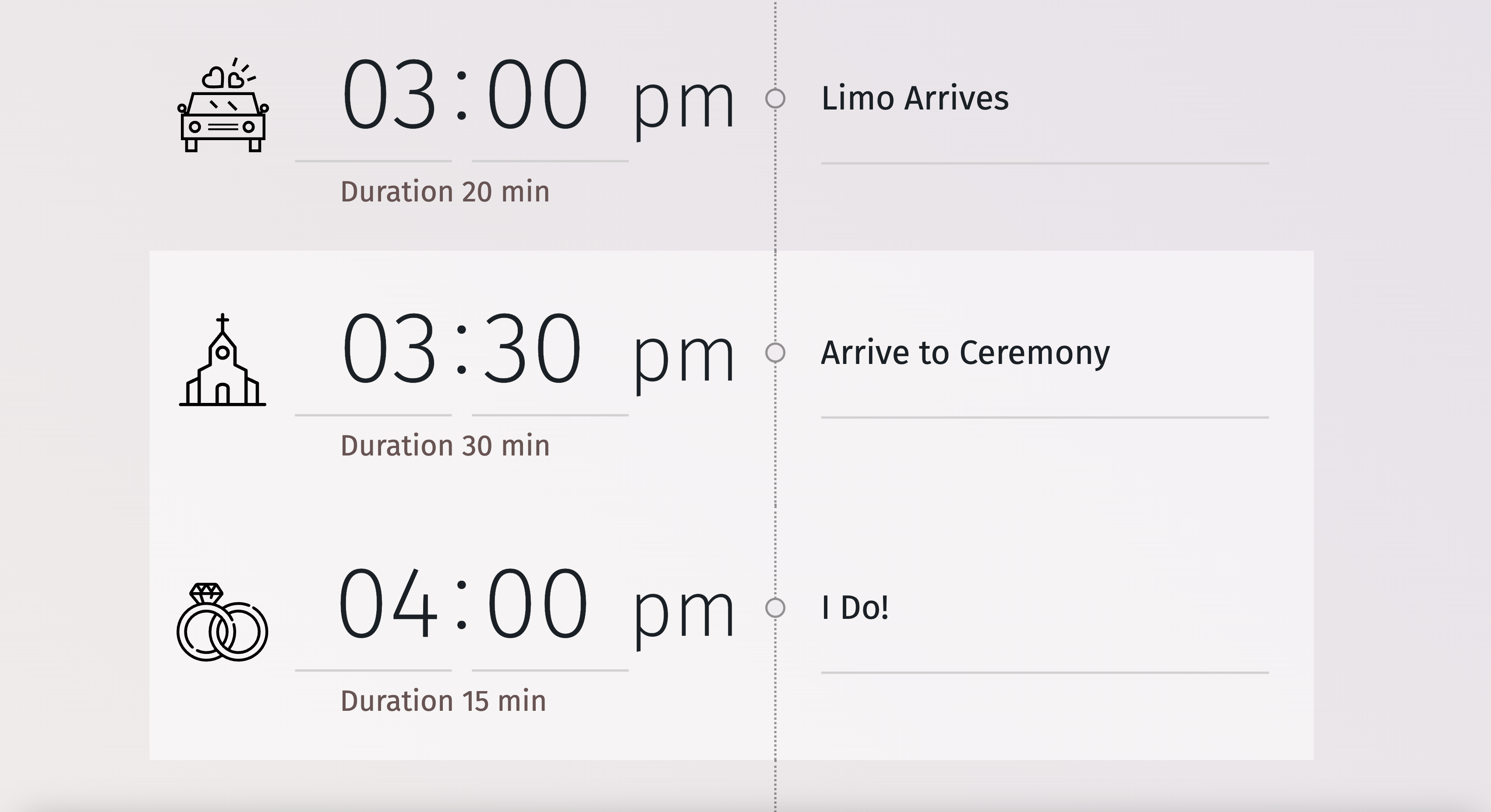 Wedding Ceremony Timeline: How to Order Your I Do's