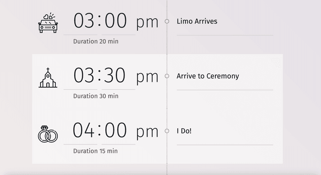 Wedding Ceremony Timeline: How to Order Your I Do's
