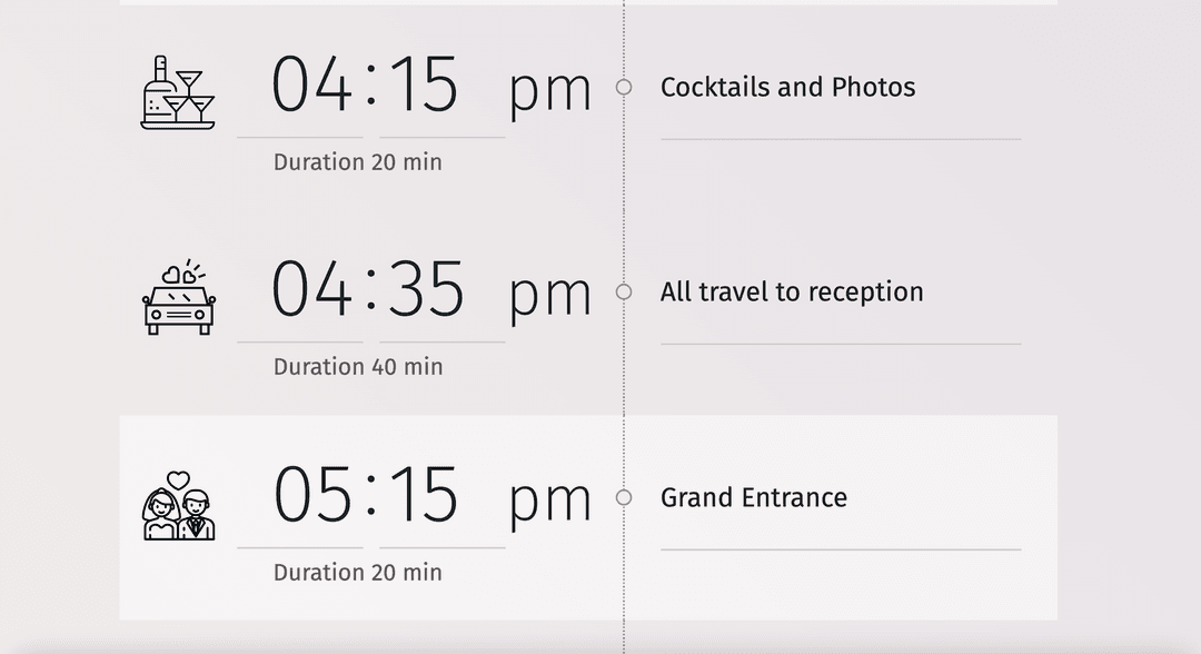 Wedding Ceremony Timeline: How to Order Your I Do's