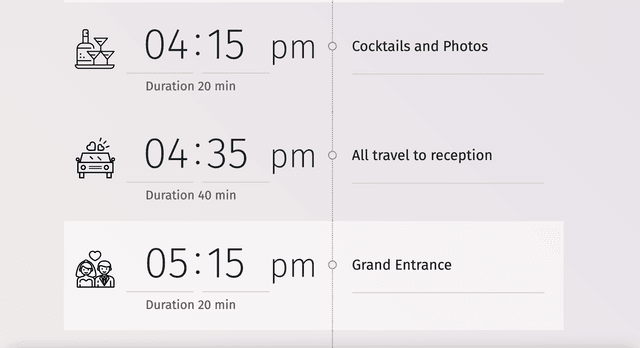 Wedding Ceremony Timeline: How to Order Your I Do's