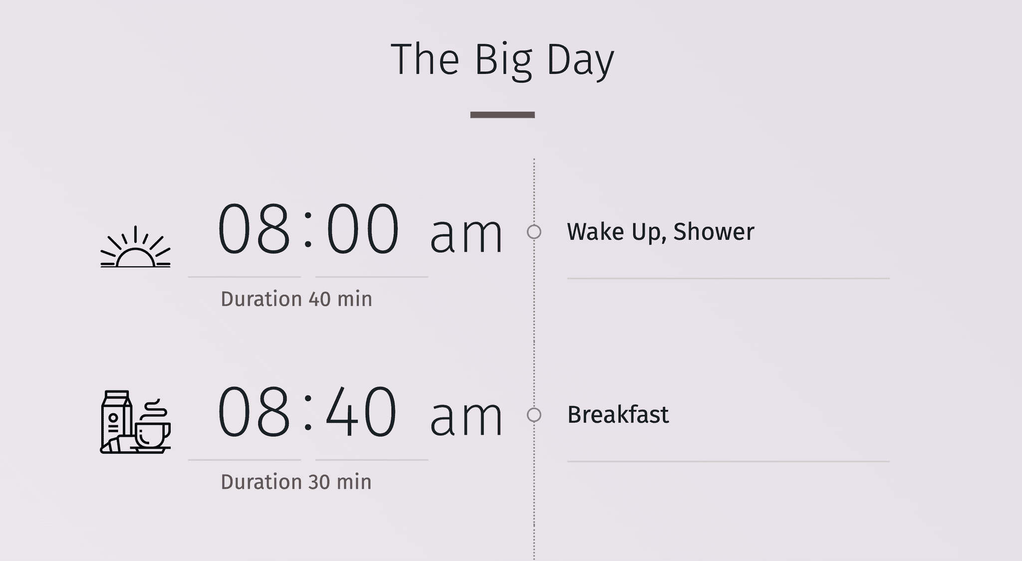 Wedding Reception Timeline Example: What, Where & When