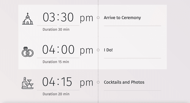 Redigerbar mal for tidslinje for bryllup: Hvorfor du trenger en