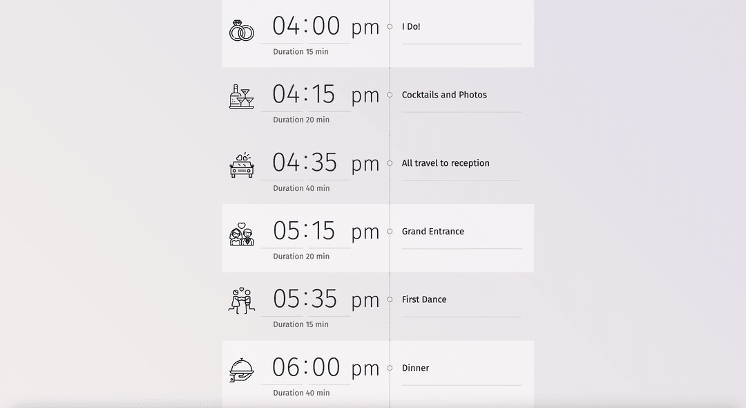 Ultimate Wedding Timeline: Create the Perfect Wedding Day