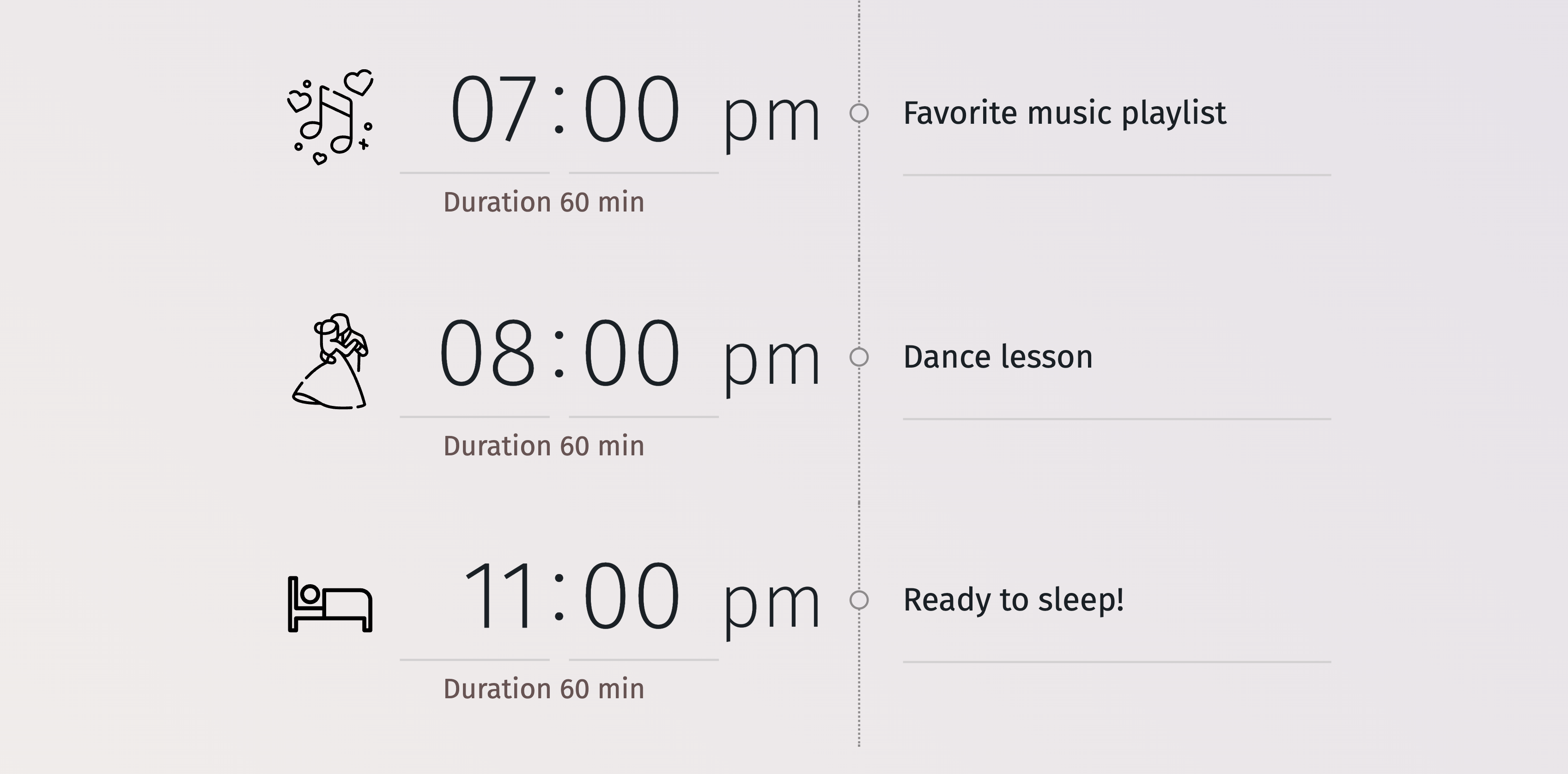 Wedding Day Timeline for a 1pm Ceremony